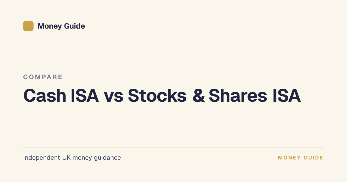Cash ISA vs Stocks & Shares ISA — which UK ISA is right for you ...